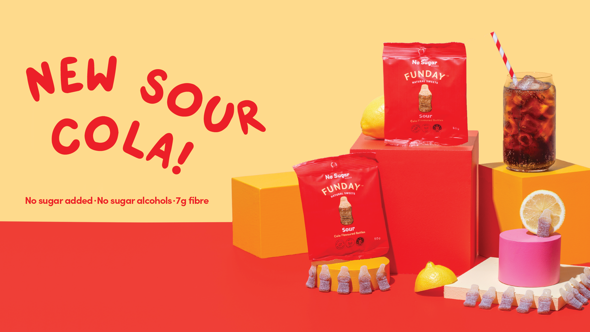 Bring on the sour power with our Sour Cola Gummy Bottles! – FUNDAY ...