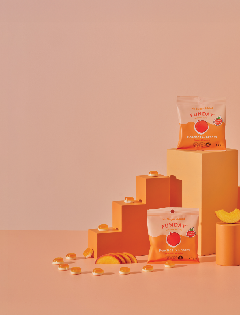 FUNDAY Natural Sweets - No Sugar Added, No Sugar Alcohols, Prebiotics