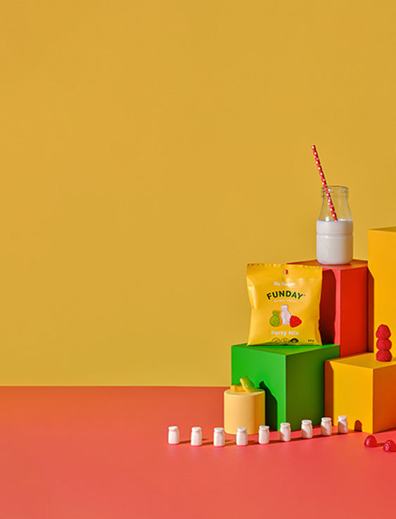 FUNDAY Natural Sweets - No Sugar Added, No Sugar Alcohols, Prebiotics