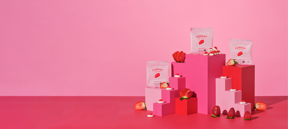 FUNDAY Natural Sweets - No Sugar Added, No Sugar Alcohols, Prebiotics